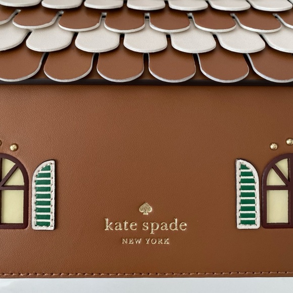 kate spade | Bags | Kate Spade Gingerbread House Satchel Crossbody Bag ...